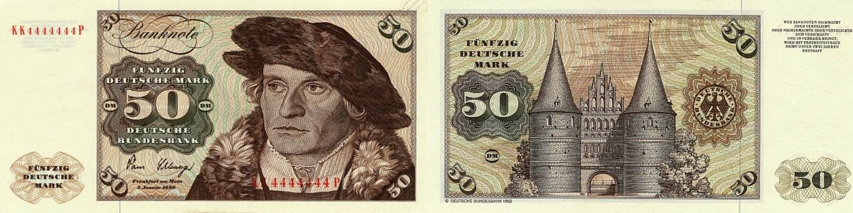 Diese Persönlichkeiten schmückten unsere D-Mark-Scheine